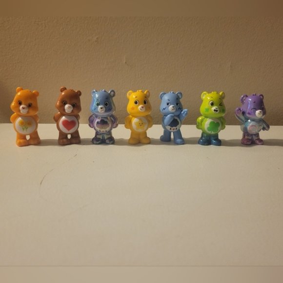 Care Bears | Toys | Care Bears Mini Figures Set Of 7 | Poshmark
